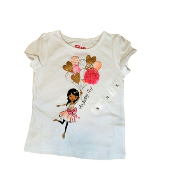 Epic Threads | Shirts & Tops | Epic Threads Birthday Girl Tshirt Size ...